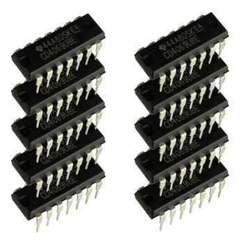 CD4069 Circuito Integrado - Porta NOT Registrador de Deslocamento - KIT ...