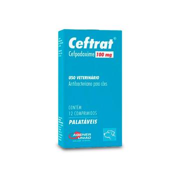 Ceftrat 100mg 12 Comprimidos para Cães - Agener - Vitaminas e ...