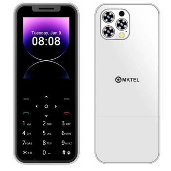 Celular Mktel 14 2,4" LCD Quatro Chips 1200mAh Branco Senior - Celular Simples - Magazine Luiza