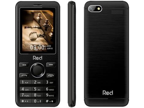Celular Red Mobile Prime 2.4 M012F Dual Chip - 32MB 2G Rádio FM ...