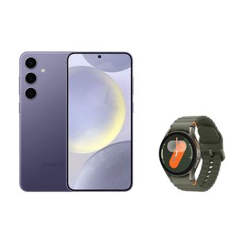Celular Samsung S24+ 256GB - Violeta + Galaxy Watch7 BT 40mm - Verde ...