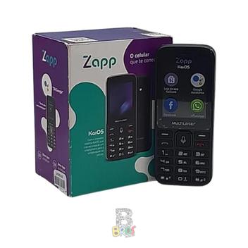 Celular Telefone Smartphone Idoso ZAPP 2 2,4 Polegadas 3G Kaios ...