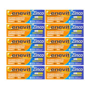Cenevit zinco 1mg com 10 cp - kit com 10 unidades - vit c - Legrand ...