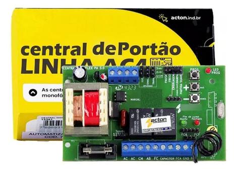 central de comando, PLACA REP. AUTOMATIZADOR AC4 Flex PA - ACTON ...