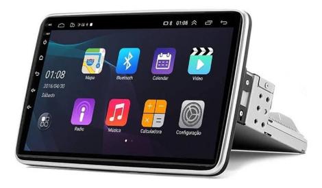 Central Multimidia 10 Polega Rotativa Android Carplay 1 Din - E-tech ...