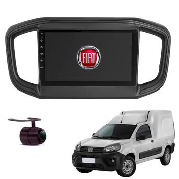 Central Multimidia Android Fiorino 2022 23 24 9 Polegadas Gps Wifi Camera de Ré Bluetooth Rádio ...