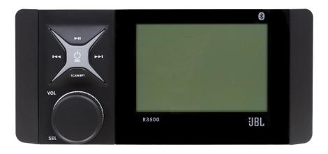 Central Multimídia JBL Marine Wake R3500 Tela 4 Bluetooth/USB/AM/FM ...
