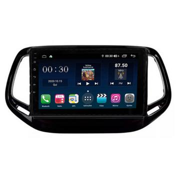 Central Multimídia Jeep Compass 9p Aikon Proton Octacore 3/32gb Carplay ...