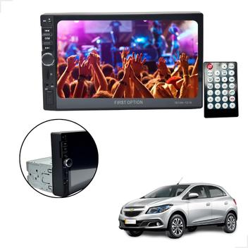 Central Multimídia MP5 1 Din 7 Polegadas Onix 2012 2013 2014 2015 2016 2017 2018 2019 2020 ...