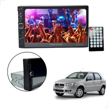 Central Multimídia MP5 1 Din 7 Polegadas Palio 1996 1997 1998 1999 2000 2001 2002 2003 2004 até ...