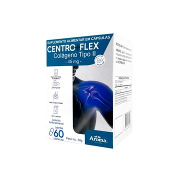 Centro Flex Colágeno Tipo 2 45mg Com 60 Cápsulas Sem Sabor - Aroma Bem ...