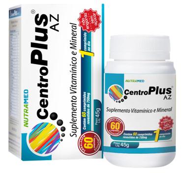 Centroplus A-Z - 60 comprimidos - Nutramed - Vitaminas A-Z - Magazine Luiza