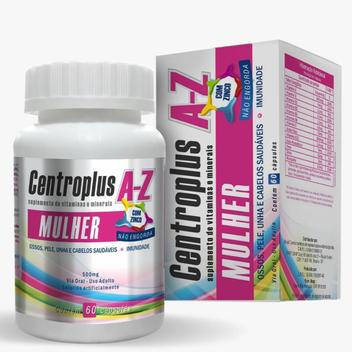 Centroplus A-Z Mulher 60 Cápsulas - ForHealth - Nutricosméticos - Magazine Luiza