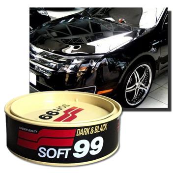 Cera de Carnauba Dark Black Soft99 100g Encera até 25 Carros - Cera ...