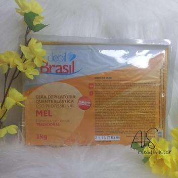 Cera Depilatória Quente Elástica 1kg - DEPIL BRASIL - Cera Depilatória ...