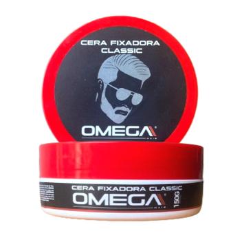 Cera Fixadora Classic Omega Hair 150g - Pomada para Cabelo - Magazine Luiza