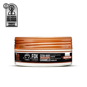 Cera Hair Caramelo 130g - Fox For Men - Cera Depilatória - Magazine Luiza