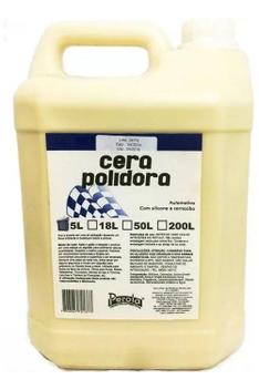 Cera Liquida Polidora 5 Litros Pérola (silicone E Carnaúba) - Cera ...