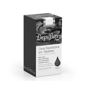 Cera Negra em Tablete Quente Depilatória Depilflax 250g - Cera ...