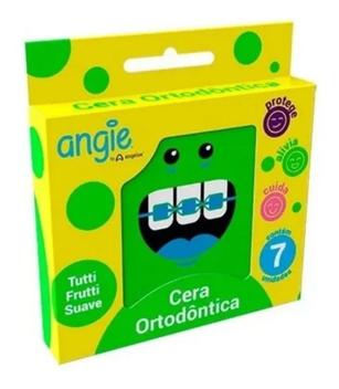 Cera Ortodôntica Angie 7 Unidades Proteção Braquete Aparelho ...