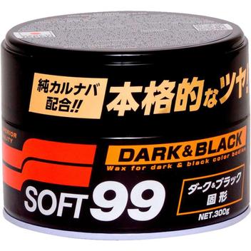 Cera para Carro Preto e Escuro Soft99 Dark & Black Carnauba - Cera Automotiva - Magazine Luiza