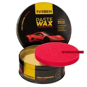 Cera Past Wax - Cera Carnauba 1500g - FARBEN - Cera Automotiva ...