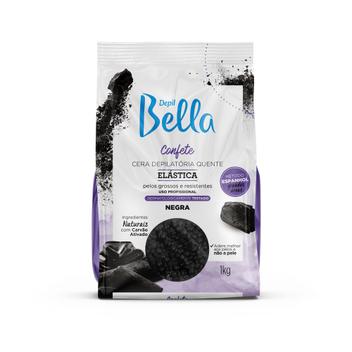 Cera Quente Depilatória Confete Elástica Negra Depil Bella - Cera ...