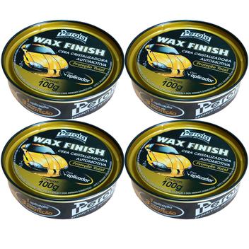 Cera Wax Finish Perola Para Cristalização Da Pintura - 100g - Cera ...