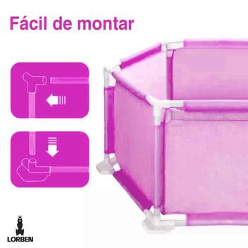 Cercado Portátil Bebê Infantil Criança Cercadinho Lorben - Cercadinho ...
