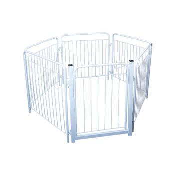 Cercado Tubular Pet 6 Módulos 69x70cm Cada Animais Pequeno e Médio ...