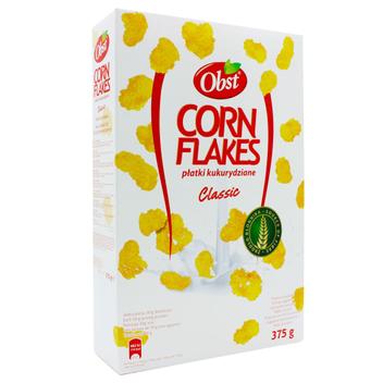 Cereal Corn Flakes Clássico Obst 375g - Cereal Matinal - Magazine Luiza