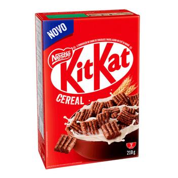 Cereal de Chocolate Kit Kat Nestlé 210g - Kit Kat - Magazine Luiza