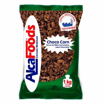 Cereal Matinal Choco Corn Sabor Chocolate 1kg Alcafoods - Cereal ...