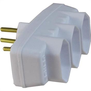 Cerge Pino 3 Saida 2P+T Barra - Kit C/10 Pc - Pino para Pinador ...