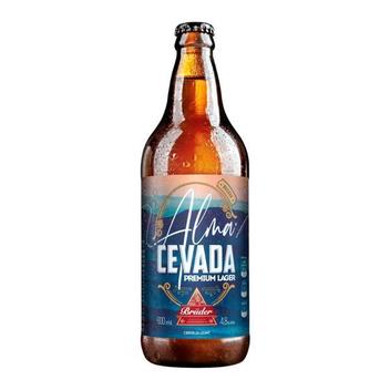 Cerveja alma cevada lager 600ml - BRUDER - Cerveja - Magazine Luiza