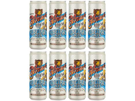 Cerveja Colorado Ribeirão Lager Lata 350ml - 8 Unidades - Cerveja ...
