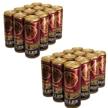 Cerveja de vinho 350ml Haller cooler chopp pack 24un - Socorro Bebidas ...