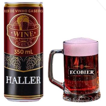 Cerveja de vinho cremosa lata 350ml Pack 12 Unidades - Ecobier ...