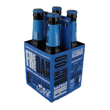 Cerveja Espanhola Free Damm - Sem Glúten e Zero Álcool - Estrella Damm ...
