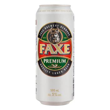 Cerveja Faxe Premium Lata 500ml - Lager Dinamarquesa - Cerveja ...