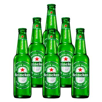 Cerveja Heineken Long Neck 330ml 6 Unidades - Cerveja - Magazine Luiza