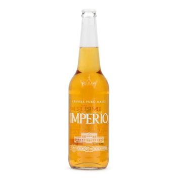 Cerveja Império Gold Garrafa 600ml - Porta Garrafa - Magazine Luiza