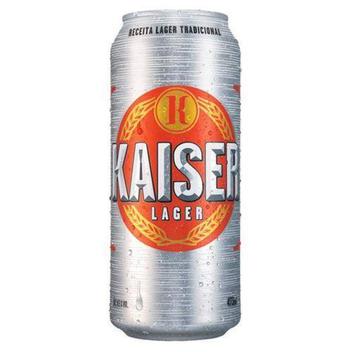 Cerveja kaiser lata 473 ml embalagem com 12 unidades - Cerveja ...