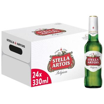 Cerveja Stella Artois Long Neck 330ml - Pale Lager 5,0% - Dourada ...