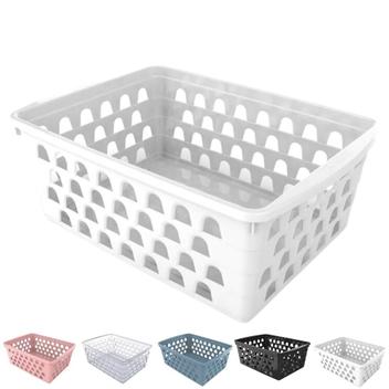 Cesto Organizador Multiuso Decorativo Grande Retangular Alto PP - Uninjet - Cesto de roupa ...