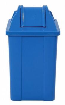 Cesto Quadrado Com Tampa Vai-vem 100 Litros - jsn - Lixeira e Cesto de Lixo - Magazine Luiza