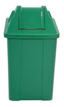 Cesto Quadrado Com Tampa Vai-vem 100 Litros - JSN - Lixeira e Cesto de Lixo - Magazine Luiza