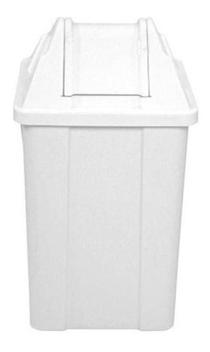 Cesto Quadrado Com Tampa Vai-Vem 100 Litros - JSN - Lixeira e Cesto de Lixo - Magazine Luiza