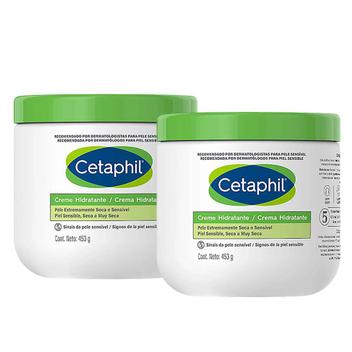 Cetaphil Kit com Dois Cremes Hidratantes Pele Extremamente Seca e ...