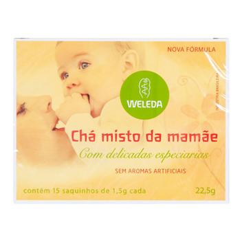 Chá da Mamãe Weleda 22,5g perfeito para mamãe menos cólicas acalma o ...